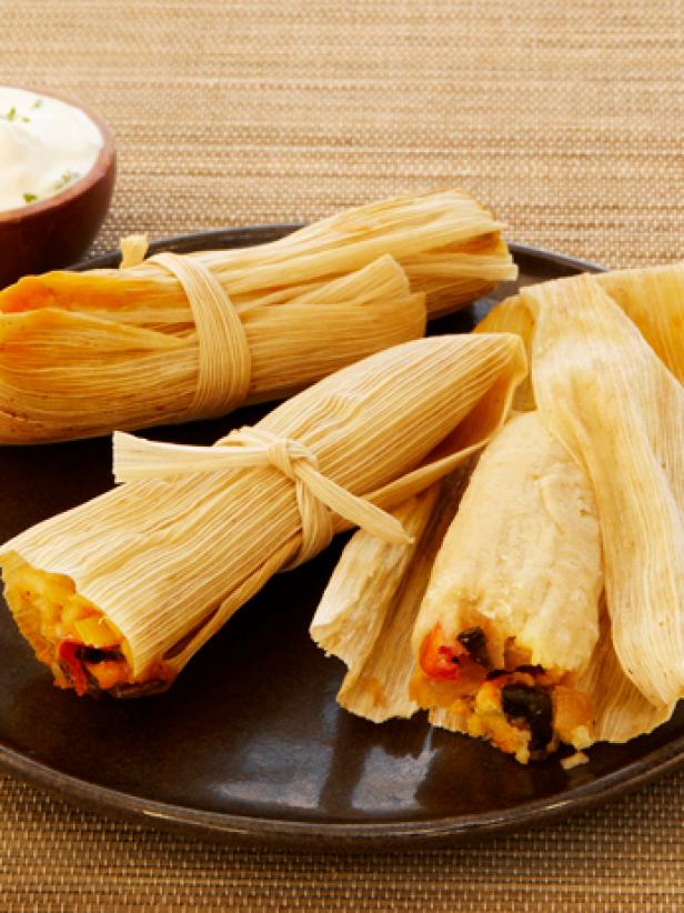 Smoked Cheddar Cheese Tamales Recipe | Food Network