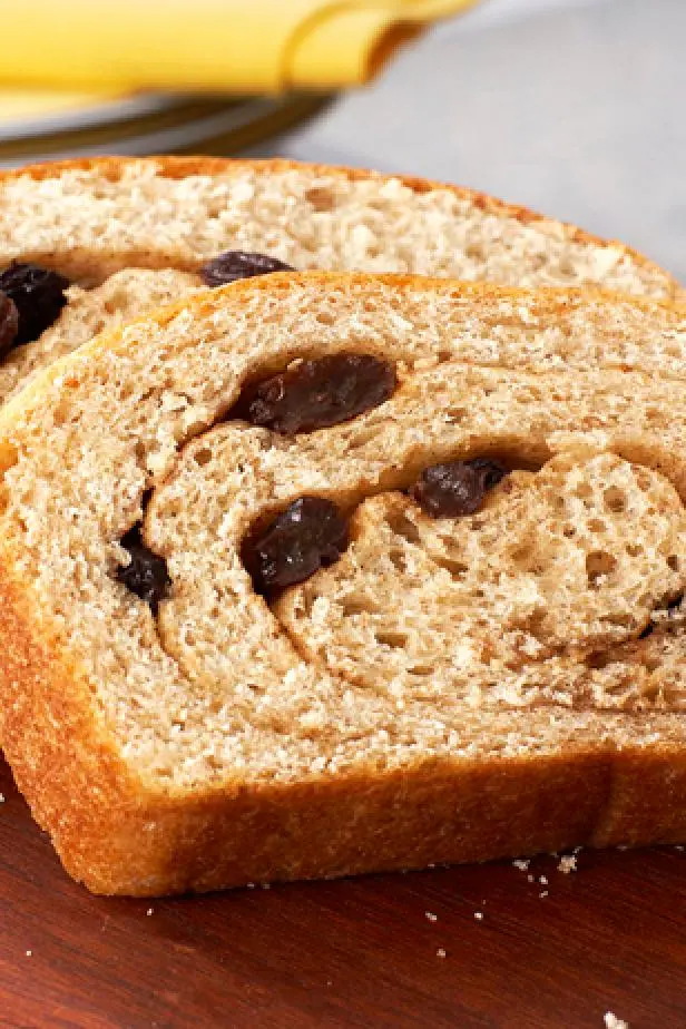 Whole-Wheat Cinnamon-Raisin Bread Recipe | Ellie Krieger | Food Network