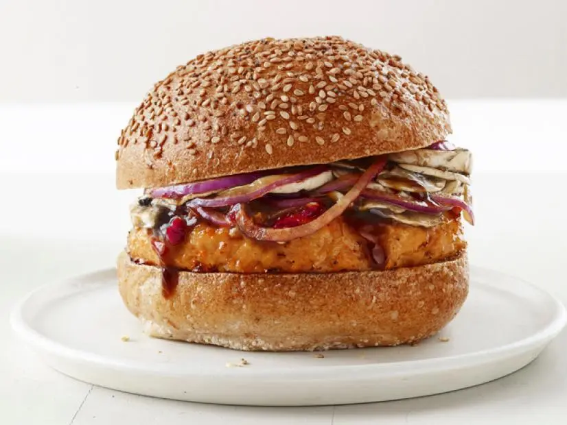 Spicy Hoisin Chicken Burgers Recipe | Food Network Kitchen | Food Network