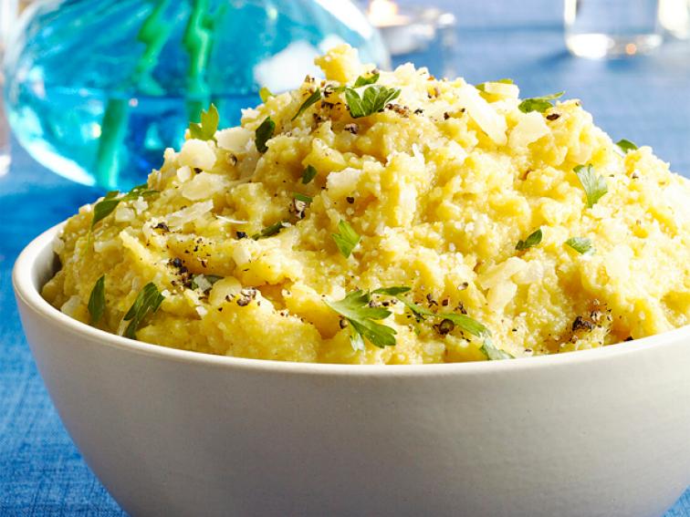Soft Polenta with Mascarpone Recipe | Michael Symon | Food Network