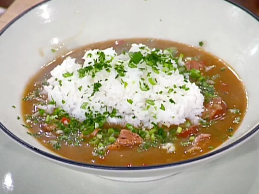 Chicken and Smoked Sausage Gumbo Recipe | Emeril Lagasse | Food Network