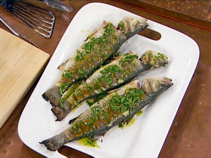 Grilled Whole Fish, Greek-Style Recipe | Food Network