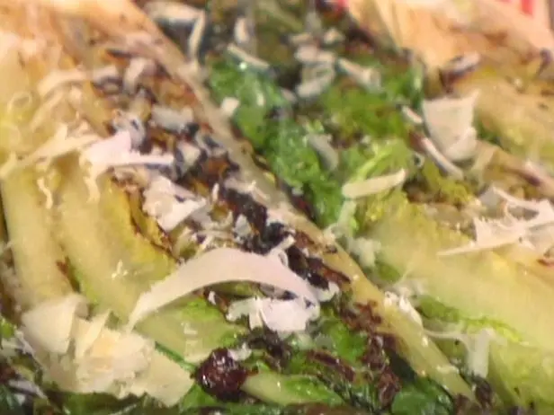 Deconstructed Pan Grilled Caesar Recipe | Dave Lieberman | Food Network