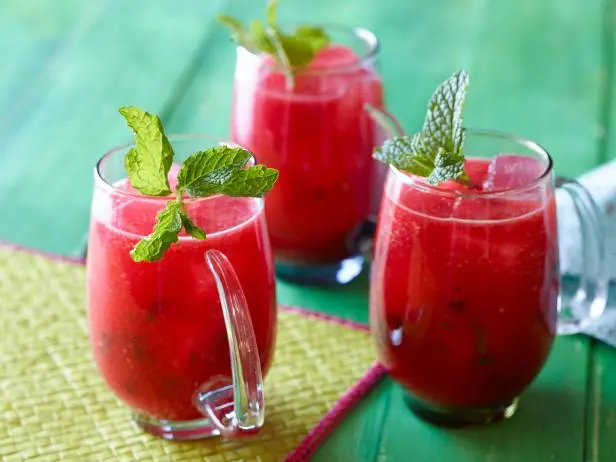 Watermelon and Mint "Agua Fresca" (Fresh Fruit-Blended Water) Recipe ...