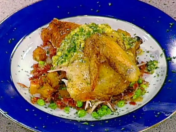 Delmonico Chicken Clemenceau Recipe | Food Network