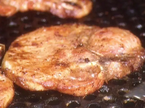 Honey Q Cuz Chops Recipe | Food Network