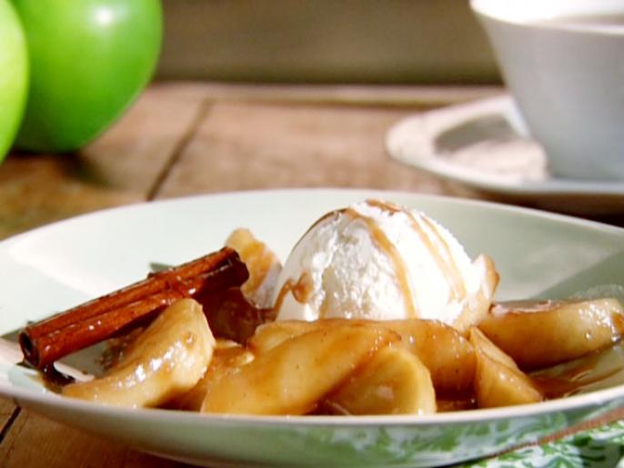 No Recipe Recipe: Apples Foster Recipe | Aida Mollenkamp | Food Network