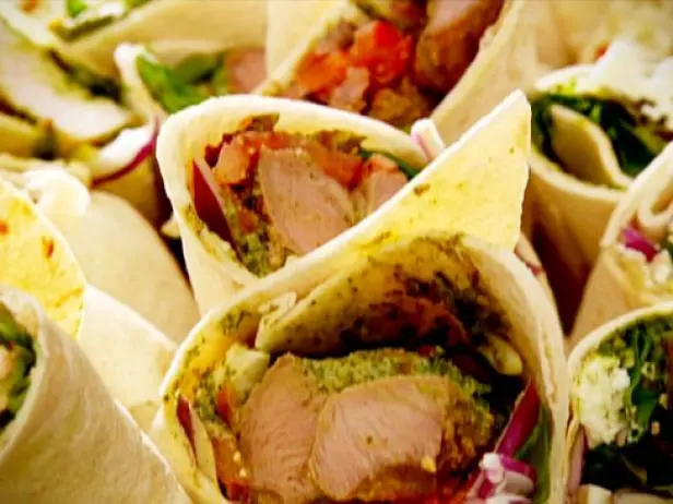 Tandoori Lamb Wrap Recipe | Food Network