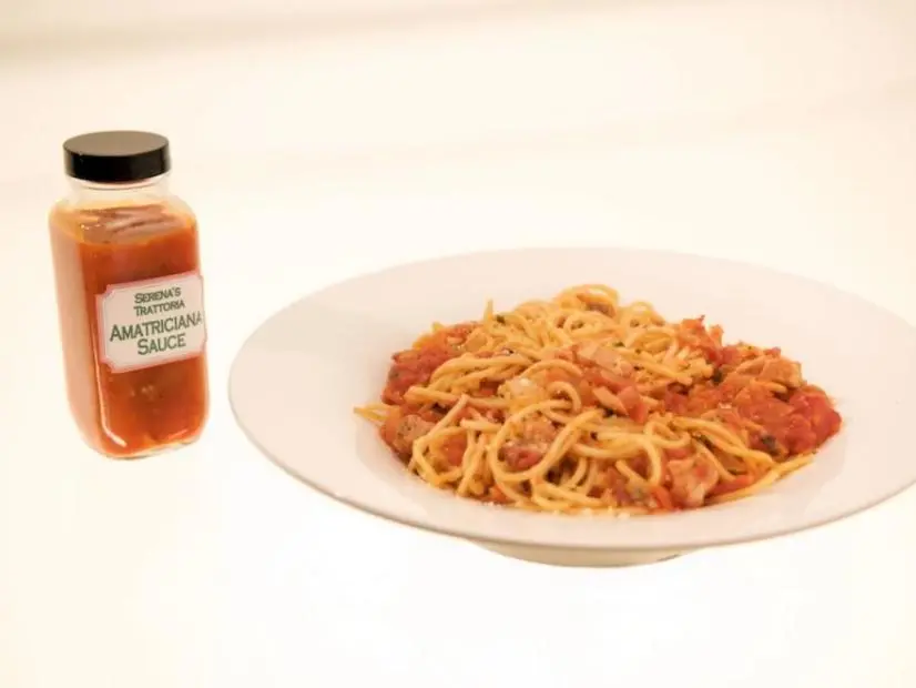 Pasta with Serena's Amatriciana Sauce Recipe | Serena Palumbo | Food ...