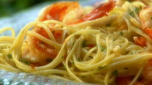 Lemony Shrimp Scampi Pasta Recipe | Melissa d'Arabian | Food Network