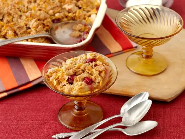 Autumn Fruit with Corn Flakes Streusel Recipe - Chef's Resource Recipes