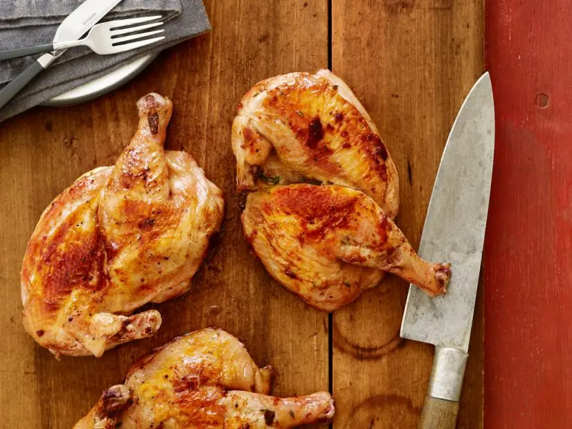 Brick Chicken Recipe | Food Network Kitchen | Food Network