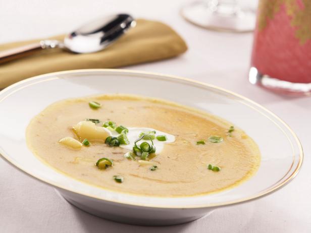 Potato-Leek Bisque Recipe | Sandra Lee | Food Network