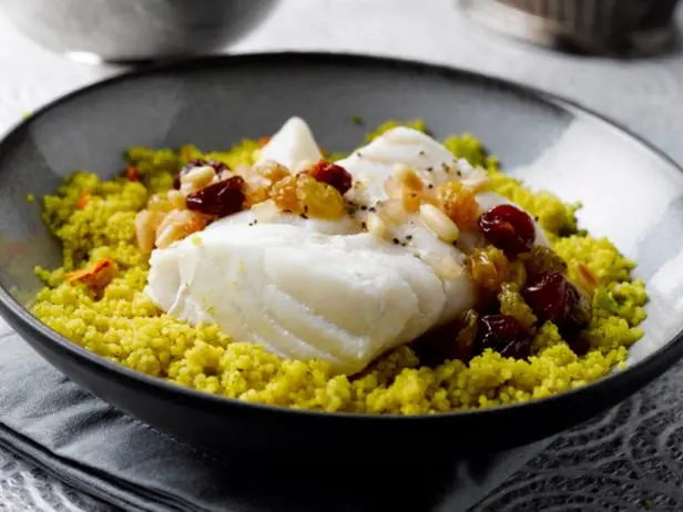 Cherry and Balsamic-Topped Alaska Cod Recipe - Chef's Resource Recipes