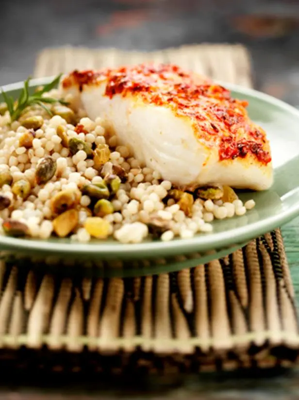 North African Spiced Alaska Halibut Recipe | Food Network