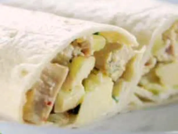 Online Round 2 Recipe - Grilled Chicken and Apple Wraps Recipe | Sandra ...