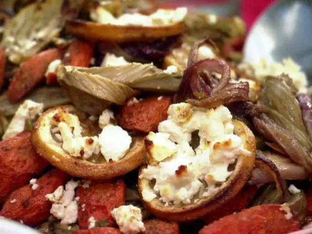Roasted Root Jumble with Feta Cheese Recipe - Chef's Resource Recipes