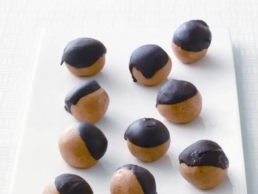 Chocolate-Nut Buttons Recipe | Food Network Kitchen | Food Network
