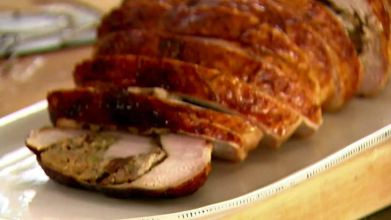 Roasted Turkey Roulade Recipe | Ina Garten | Food Network