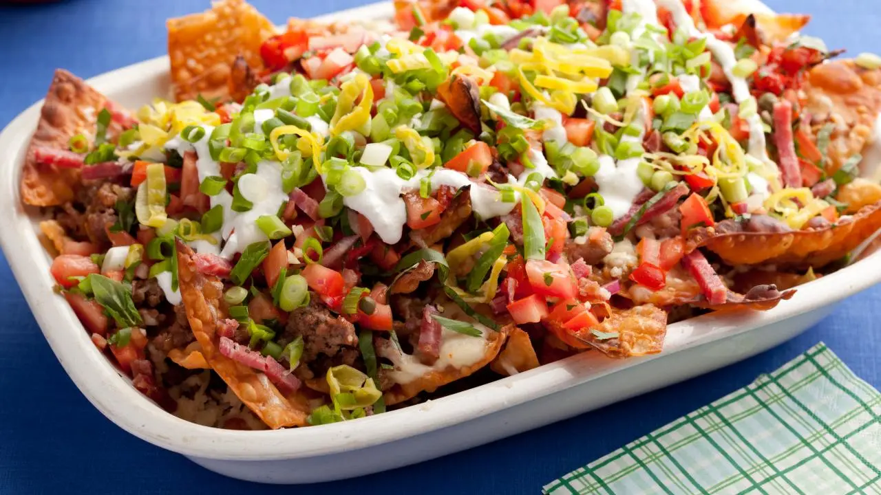 Guy-talian Nachos Recipe | Guy Fieri | Food Network