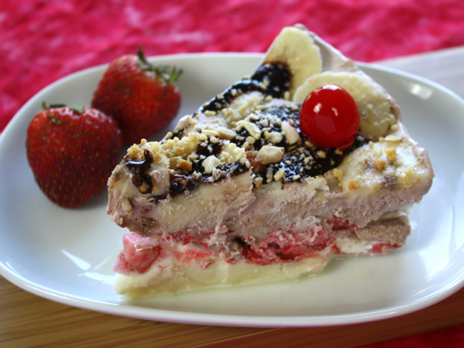 Banana Split Pie Recipe - Chef's Resource Recipes