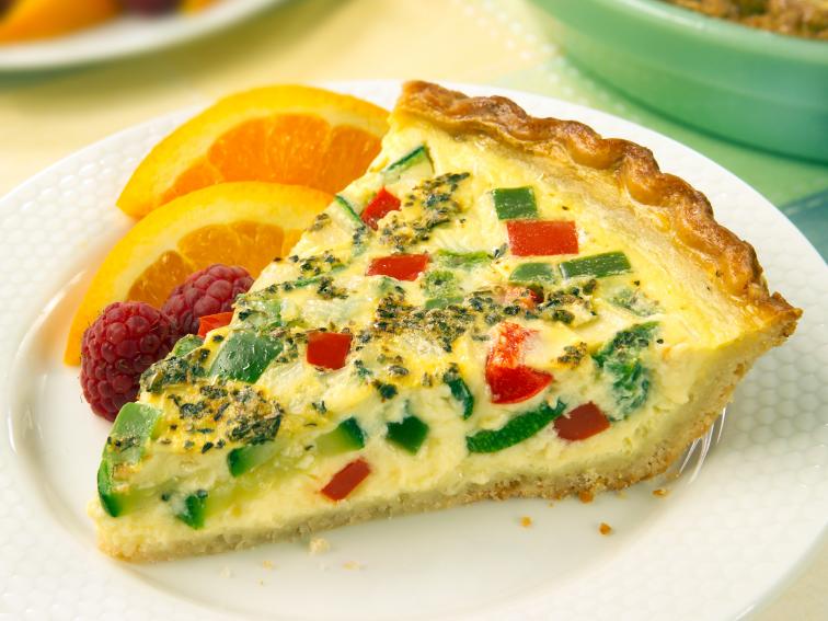 Garden Vegetable Quiche Recipe | Food Network