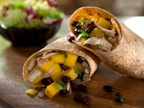 Caribbean Wrap Recipe | Cooking Channel | Food Network