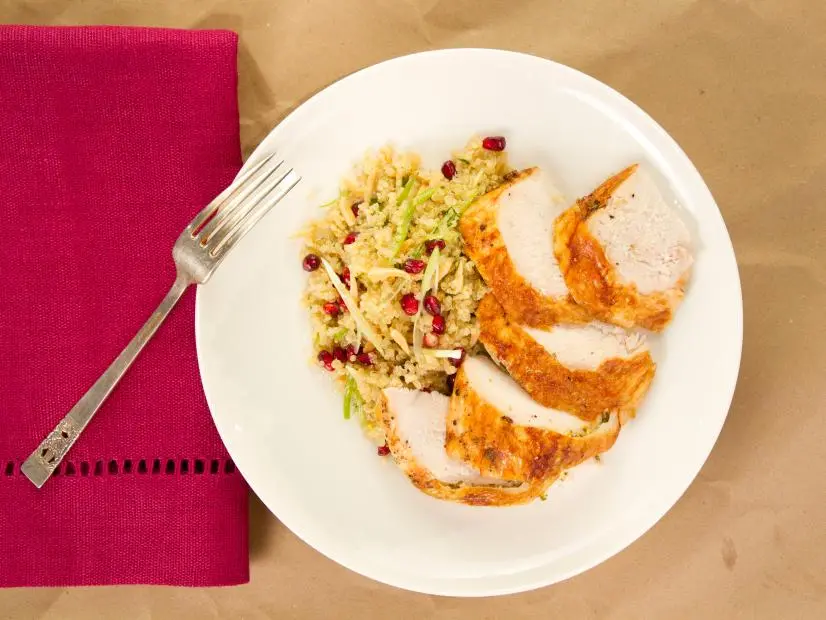 Roasted Rosemary Turkey Breast Recipe | Kelsey Nixon | Food Network