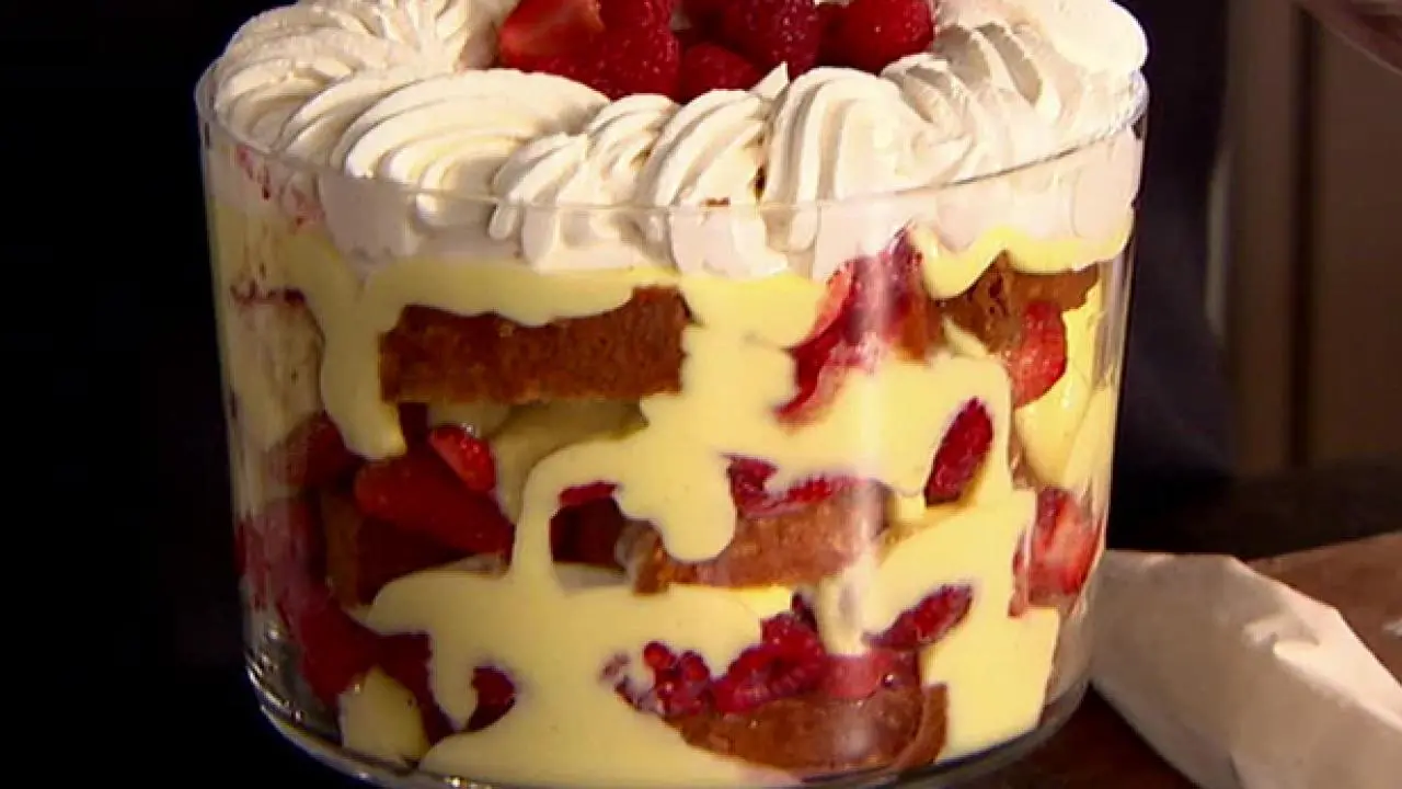 Red Berry Trifle Recipe | Ina Garten | Food Network