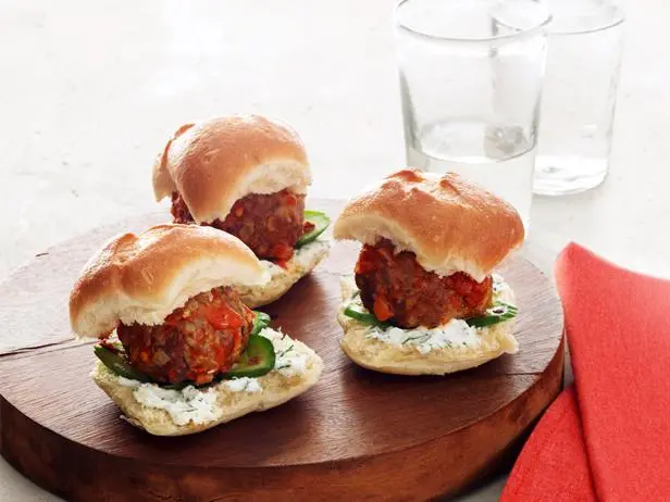 Lamb Meatball Sliders Recipe | Food Network