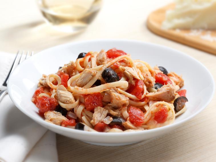 Mediterranean Style Linguini Recipe | Food Network