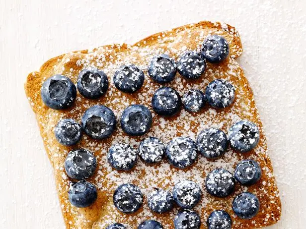 Blueberry-Almond Toasts Recipe | Food Network Kitchen | Food Network