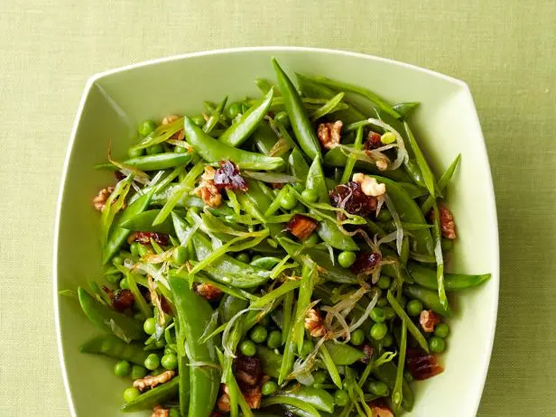 Spring Peas With Dates and Walnuts Recipe | Food Network Kitchen | Food ...