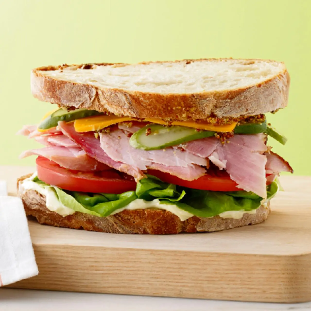 how to cook a ham sandwich