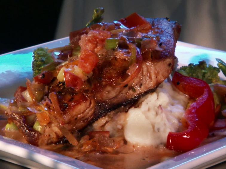 Fresh Yellowtail Fillet with Lime and Ginger Recipe | Food Network