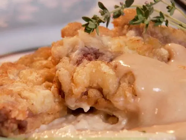 Chicken Fried Lamb with White Wine Pan Gravy Recipe - Chef's Resource ...