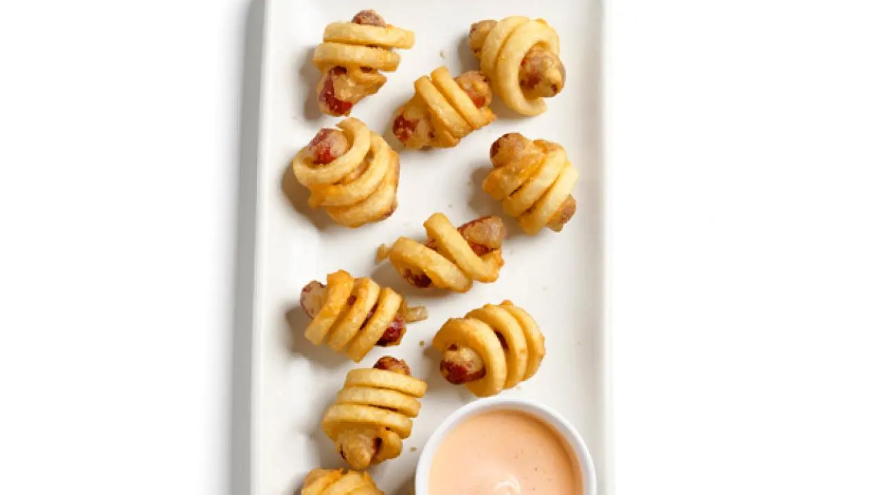 French Fry Franks Recipe | Food Network Kitchen | Food Network