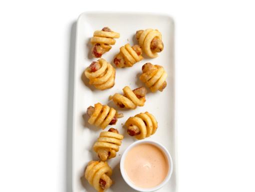 French Fry Franks Recipe | Food Network Kitchen | Food Network