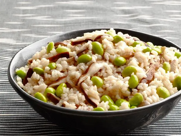 Edamame and Shiitake Rice Recipe | Food Network Kitchen | Food Network