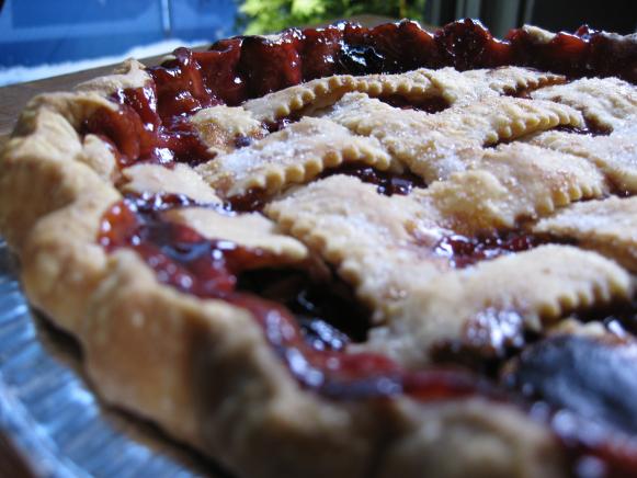 Bubby's Sour Cherry Pie Recipe | Food Network