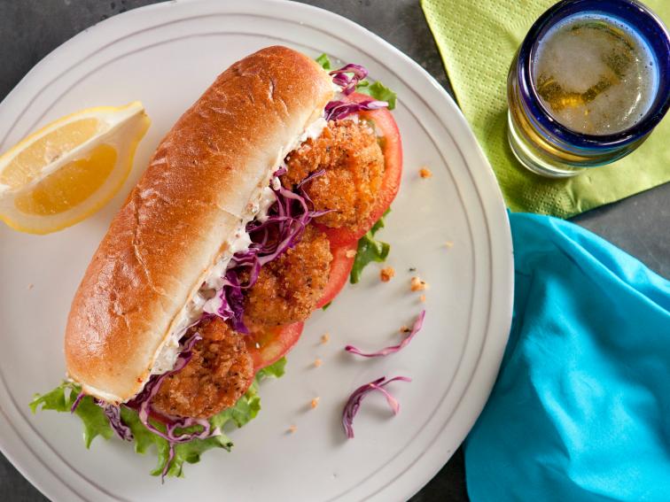 Cajun Shrimp Po' Boys Recipe | Kelsey Nixon | Food Network
