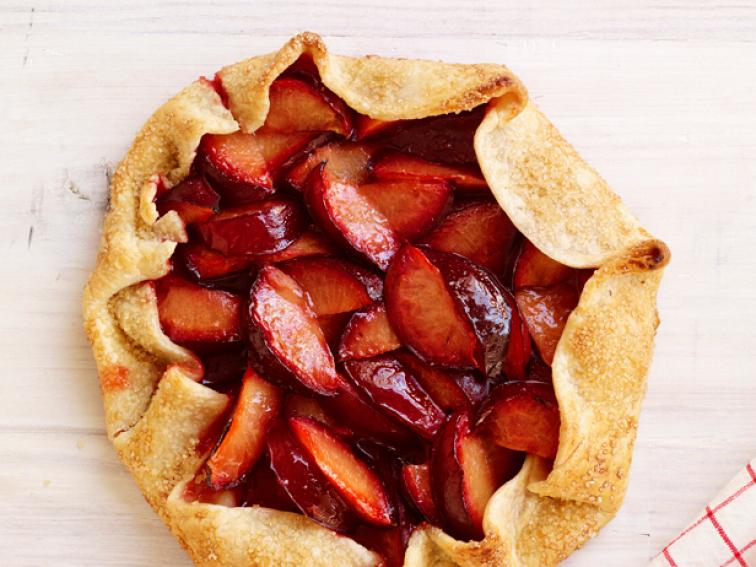 Open-Faced Plum Tart Recipe | Sunny Anderson | Food Network