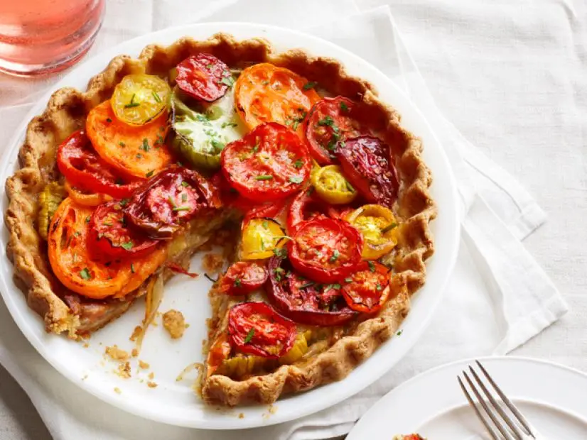 Heirloom Tomato Pie Recipe | Food Network Kitchen | Food Network