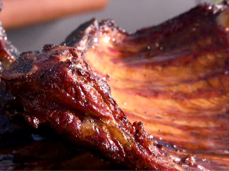 BBQ Beef Ribs Recipe | The Neelys | Food Network