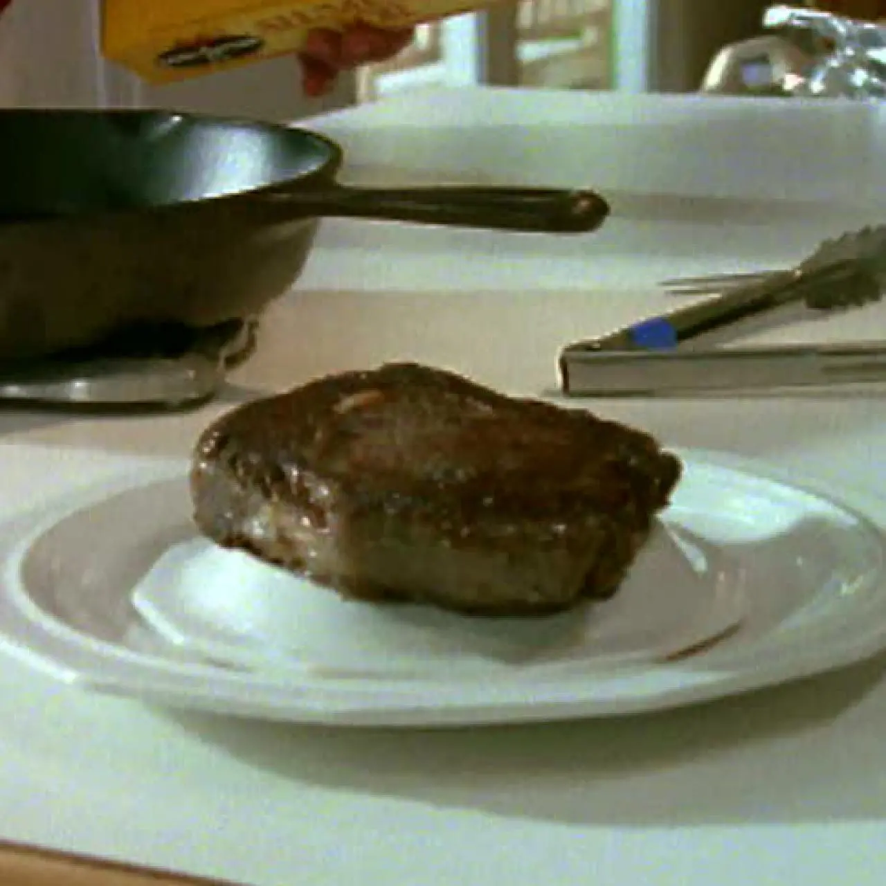 Seared Rib Eye Steak Recipe