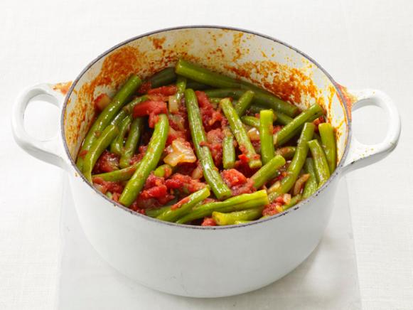 Green Beans With Tomatoes Recipe | Food Network Kitchen | Food Network