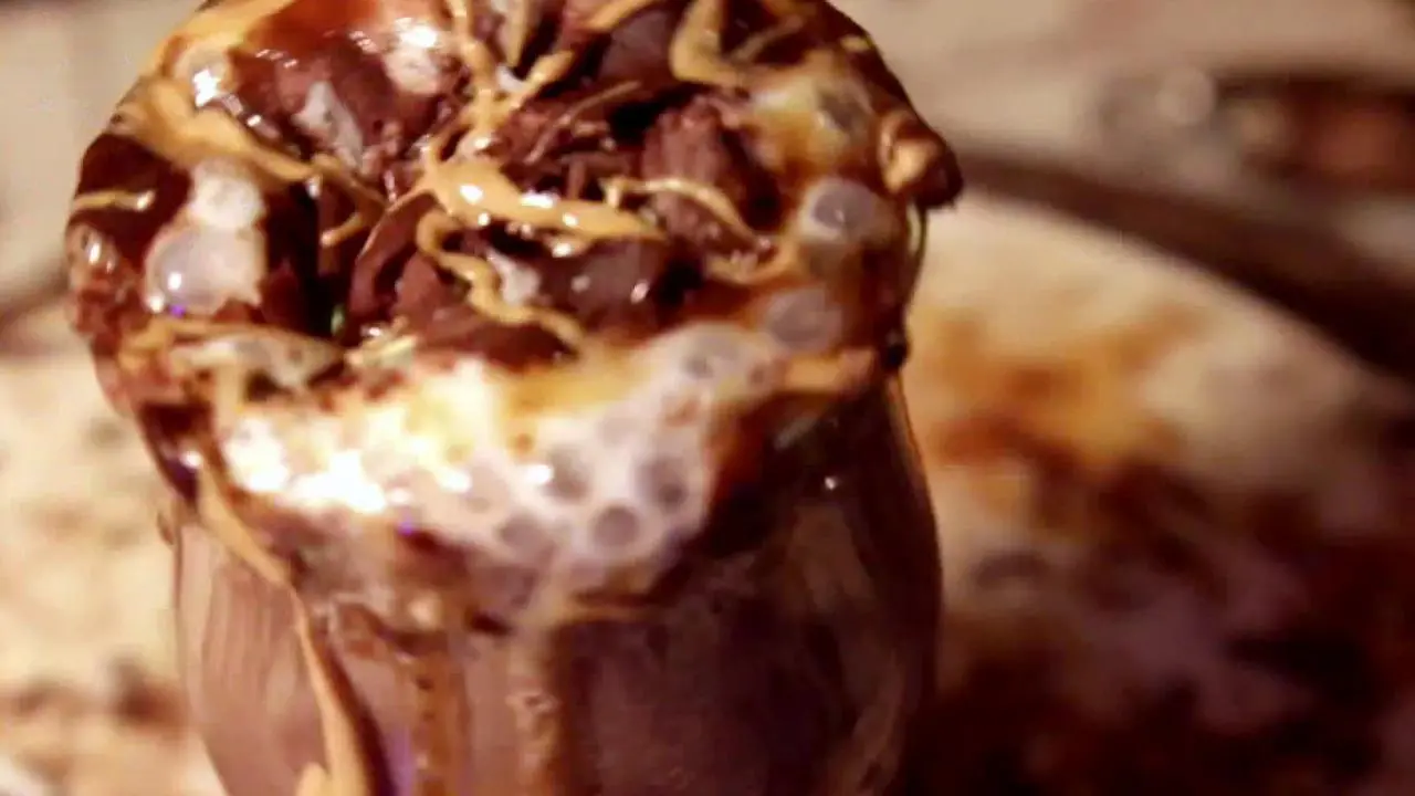 Hot Chocolate "Volcano" Recipe | Food Network