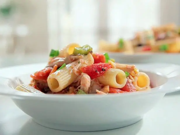Round 2 Recipe - Chicken and Ratatouille Pasta Recipe - Chef's Resource ...