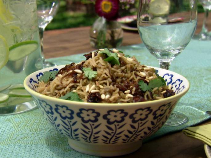 Lebanese Lentils, Rice and Caramelized Onions (Mujadara) Recipe | Aarti ...