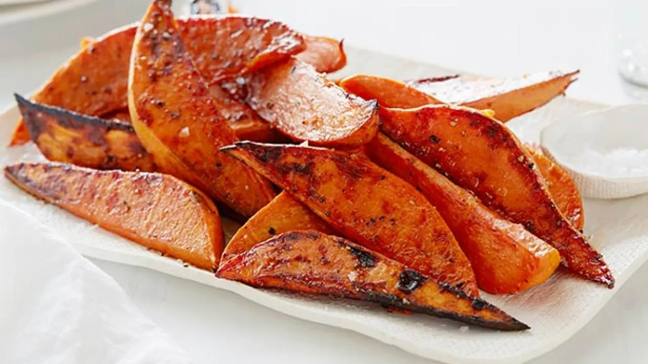 Baked Sweet Potato "Fries" Recipe | Ina Garten | Food Network